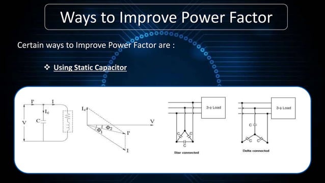 Power Factor Improvement | PPTX