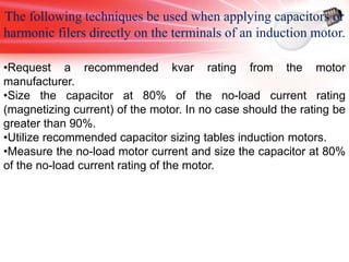 Power factor improvement of an induction motor | PPSX