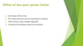 Power factor improvement | PDF