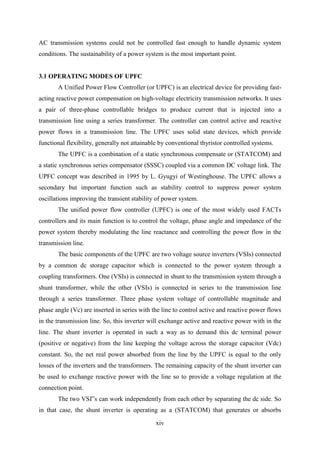 Power factor improvement using upfc | PDF
