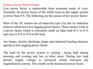 Power Factor its Importance and Improvement.pptx