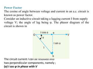 Power Factor its Importance and Improvement.pptx