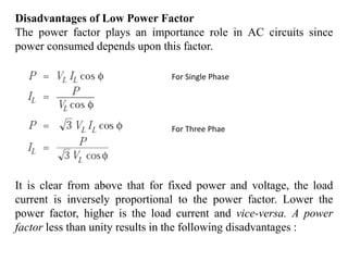 Power Factor its Importance and Improvement.pptx