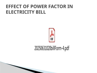 Power factor working principle & operationppt.pptx