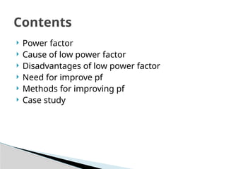 Power factor working principle & operationppt.pptx