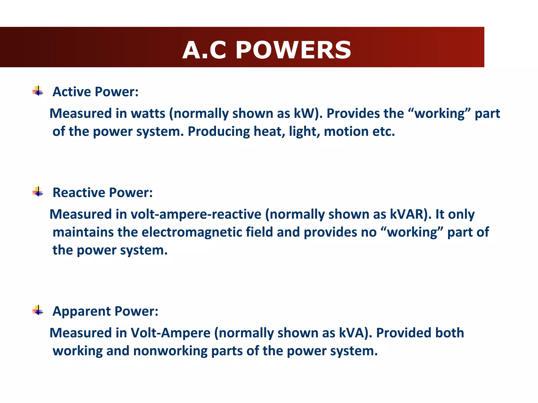 Power factor presentation | PPT