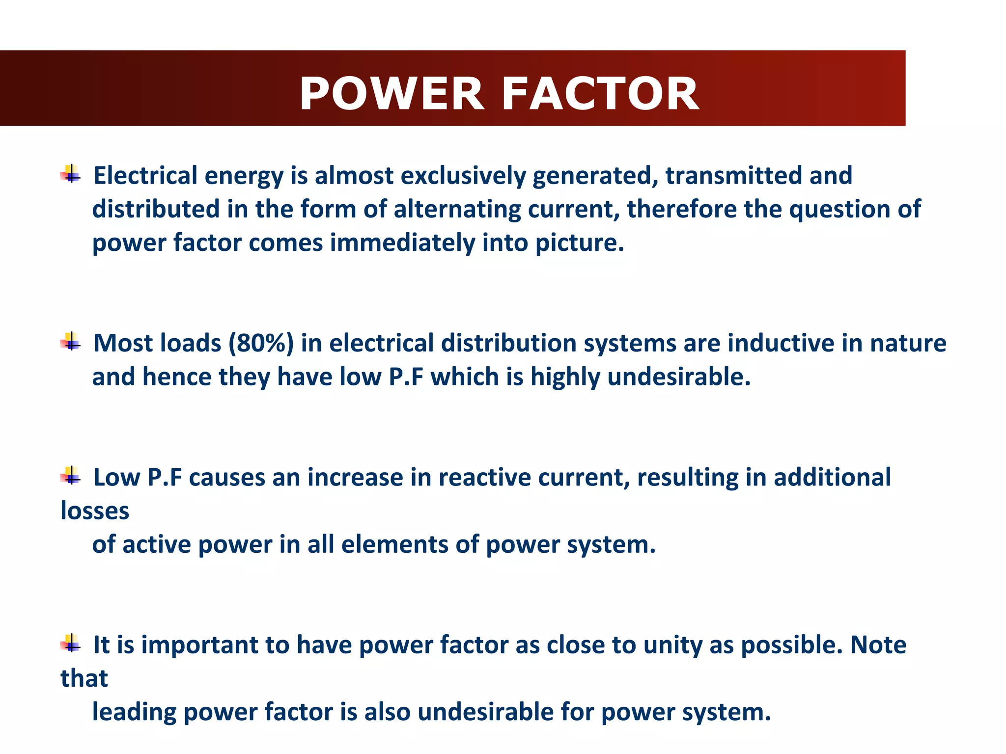 Power factor presentation | PPT
