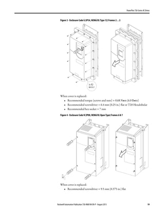 Power flex series 750 installation instruction | PDF