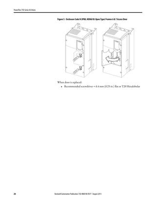 Power flex series 750 installation instruction | PDF