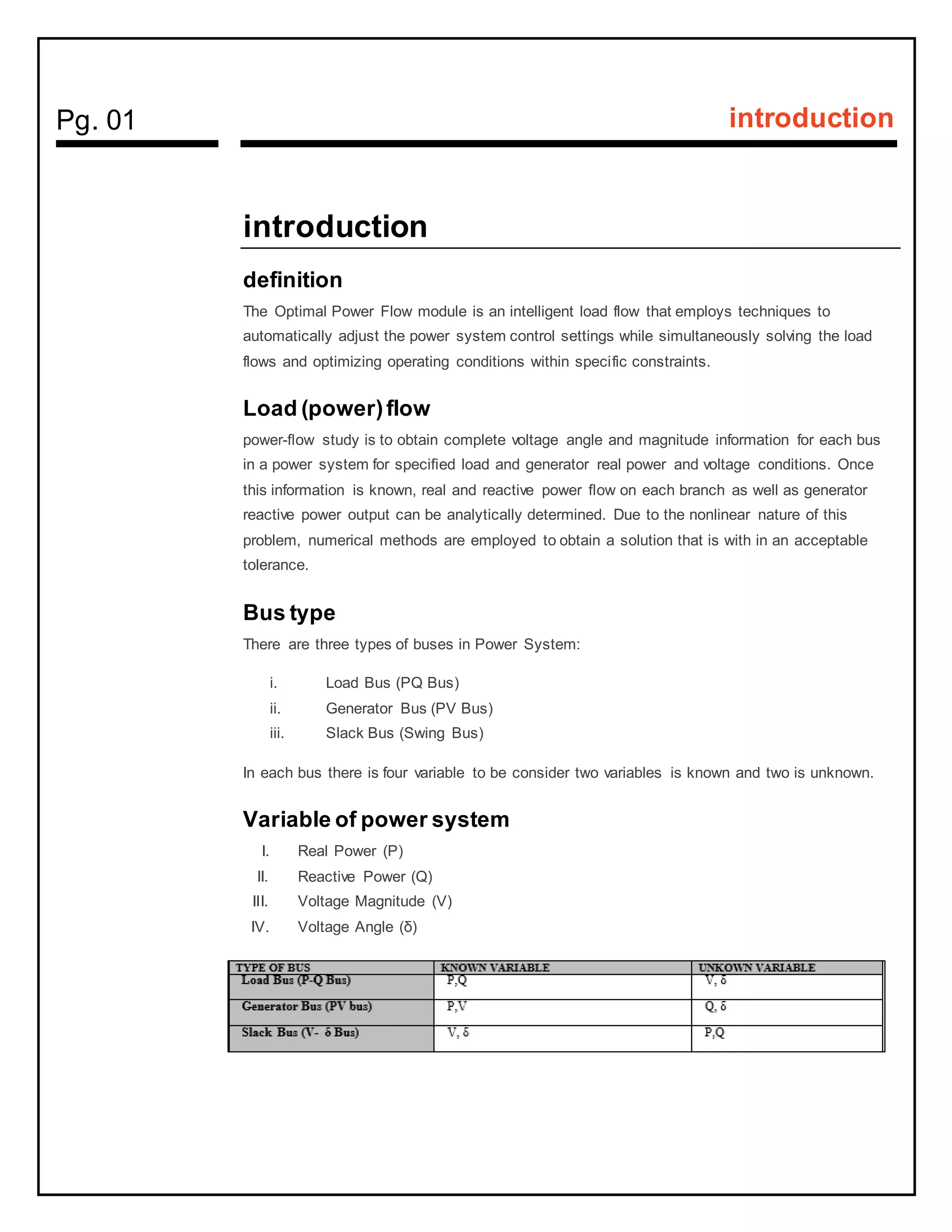 power flow and optimal power flow | PDF
