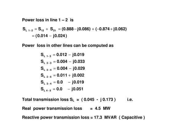Power flow analysis | PDF