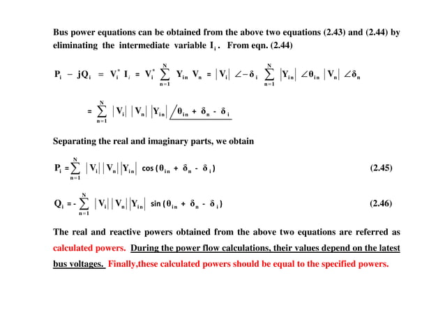 Power flow analysis | PDF