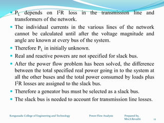 Power flow analysis | PDF