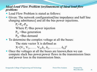 Power flow analysis | PDF