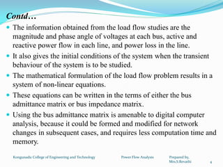 Power flow analysis | PDF