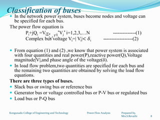 Power flow analysis | PDF