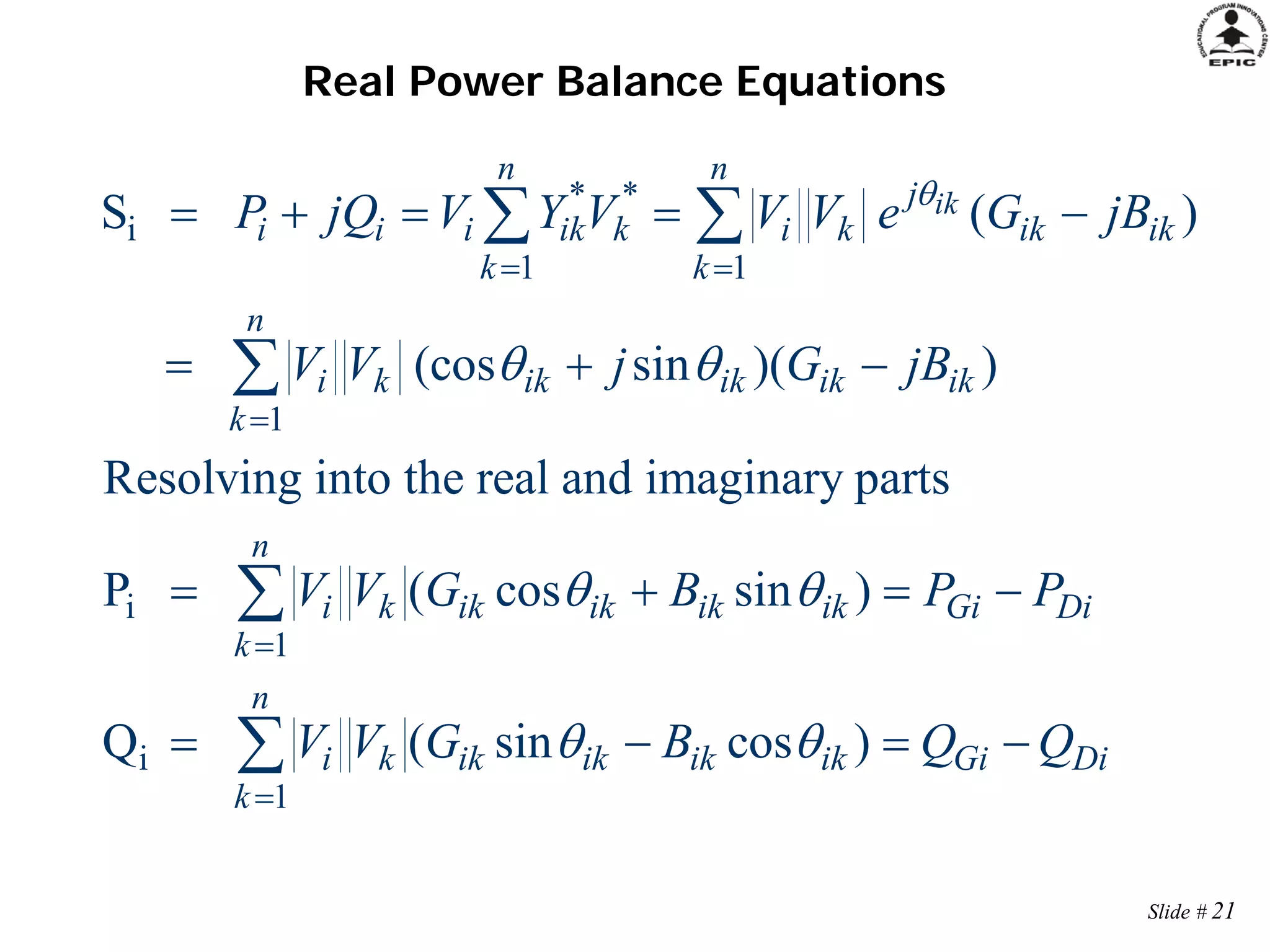 Power Flow Analysis Part No 1 Pdf