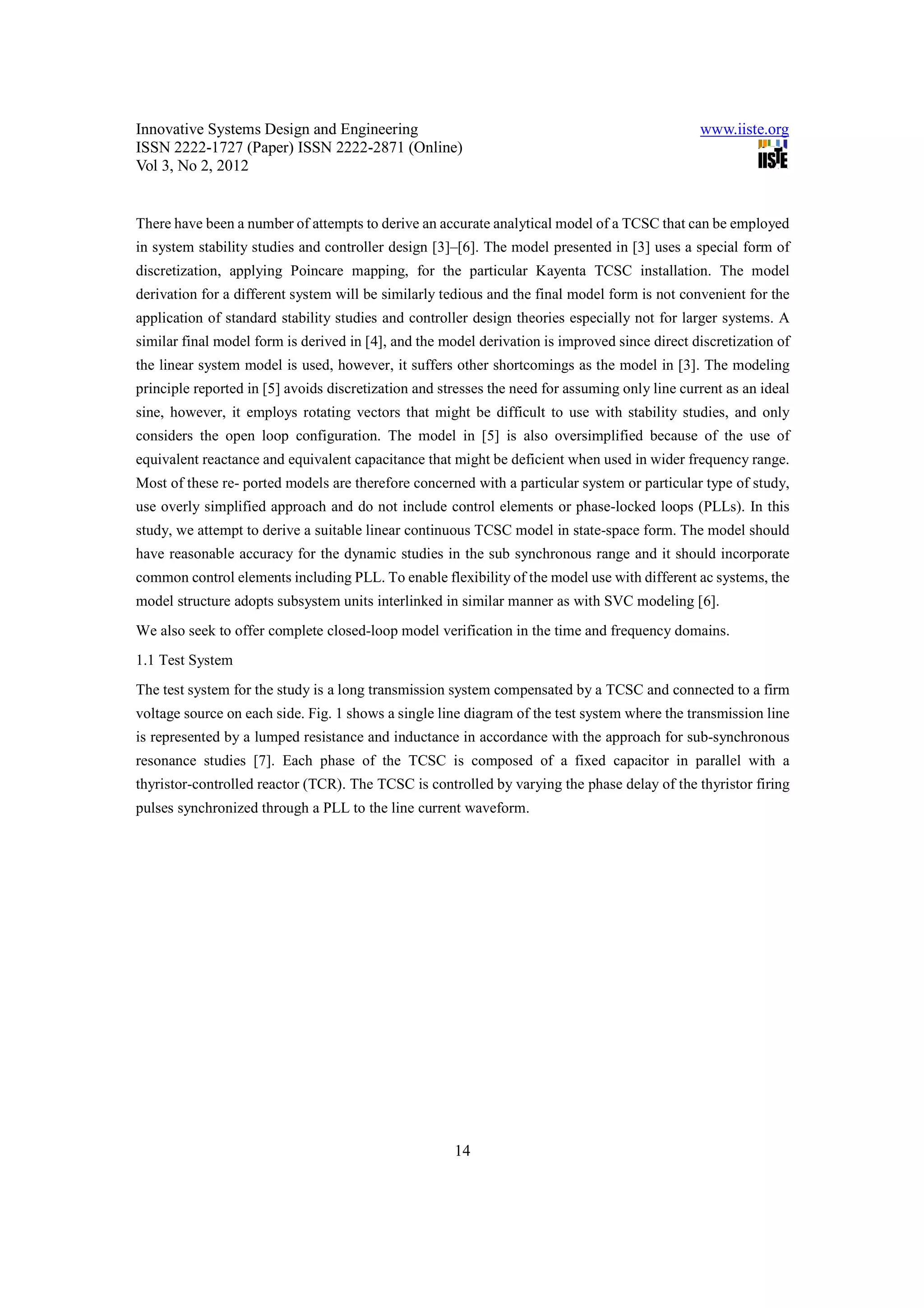 Power flow control limiting short circuit current using tcsc | PDF