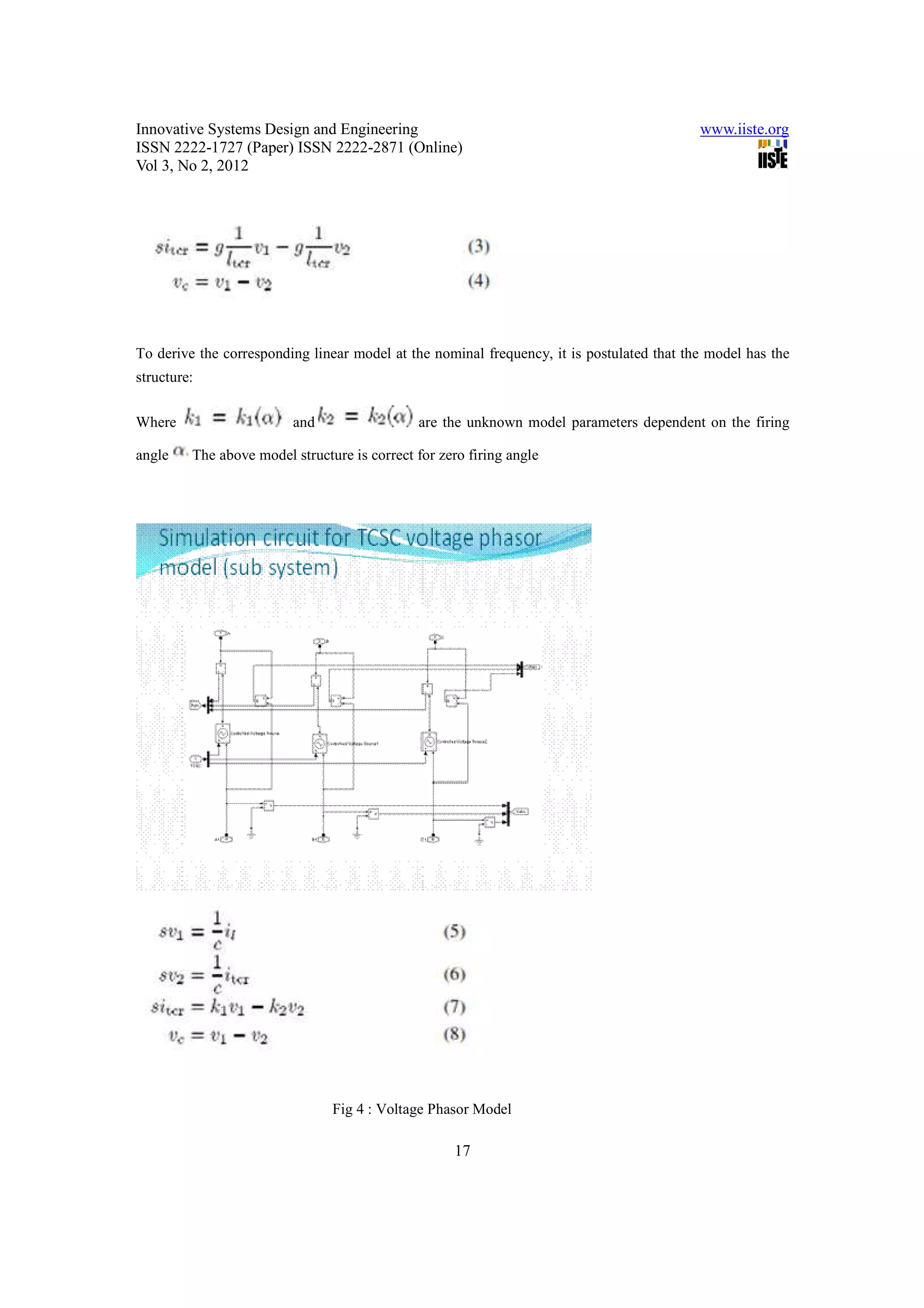 Power flow control limiting short circuit current using tcsc | PDF