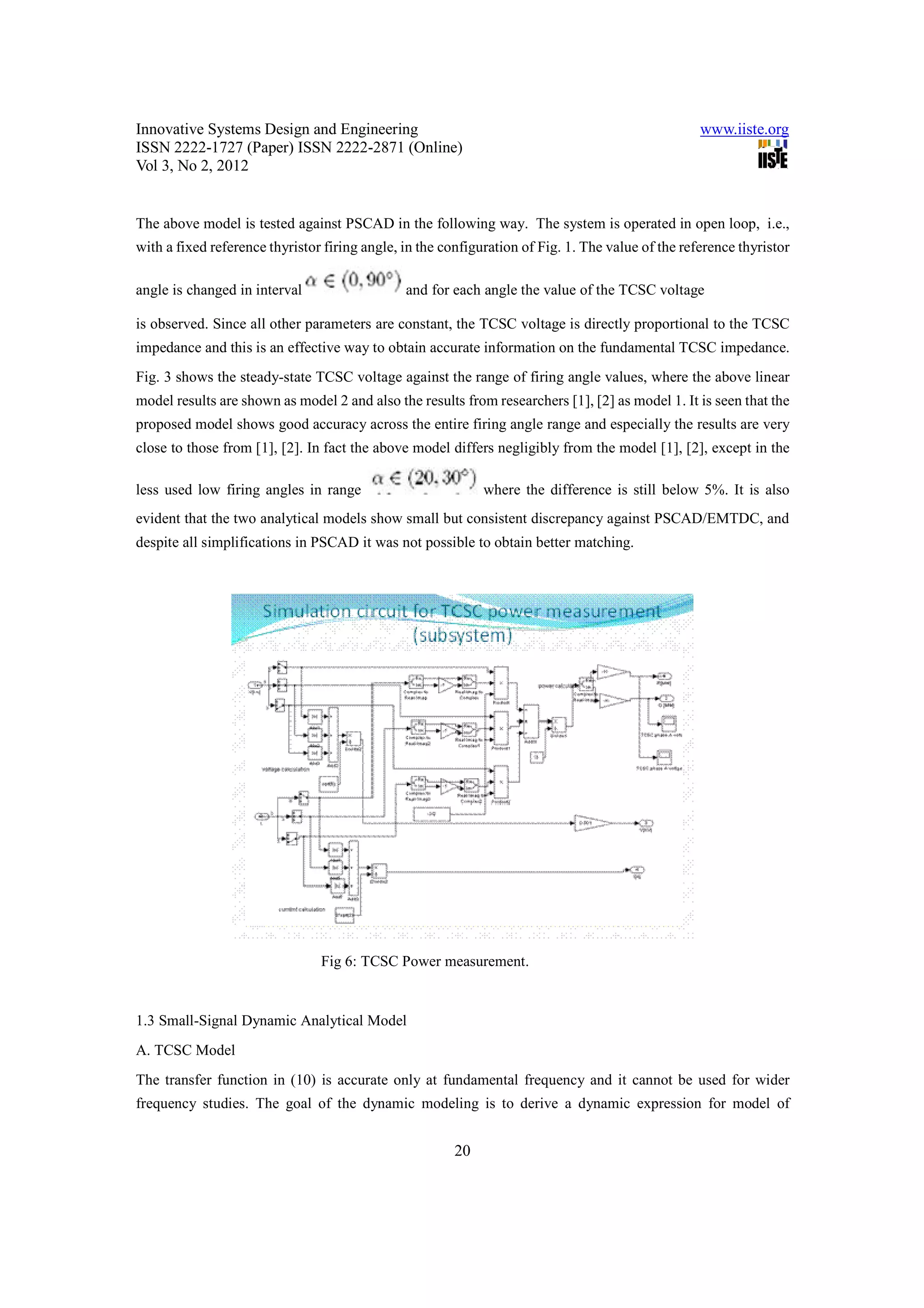 Power flow control limiting short circuit current using tcsc | PDF