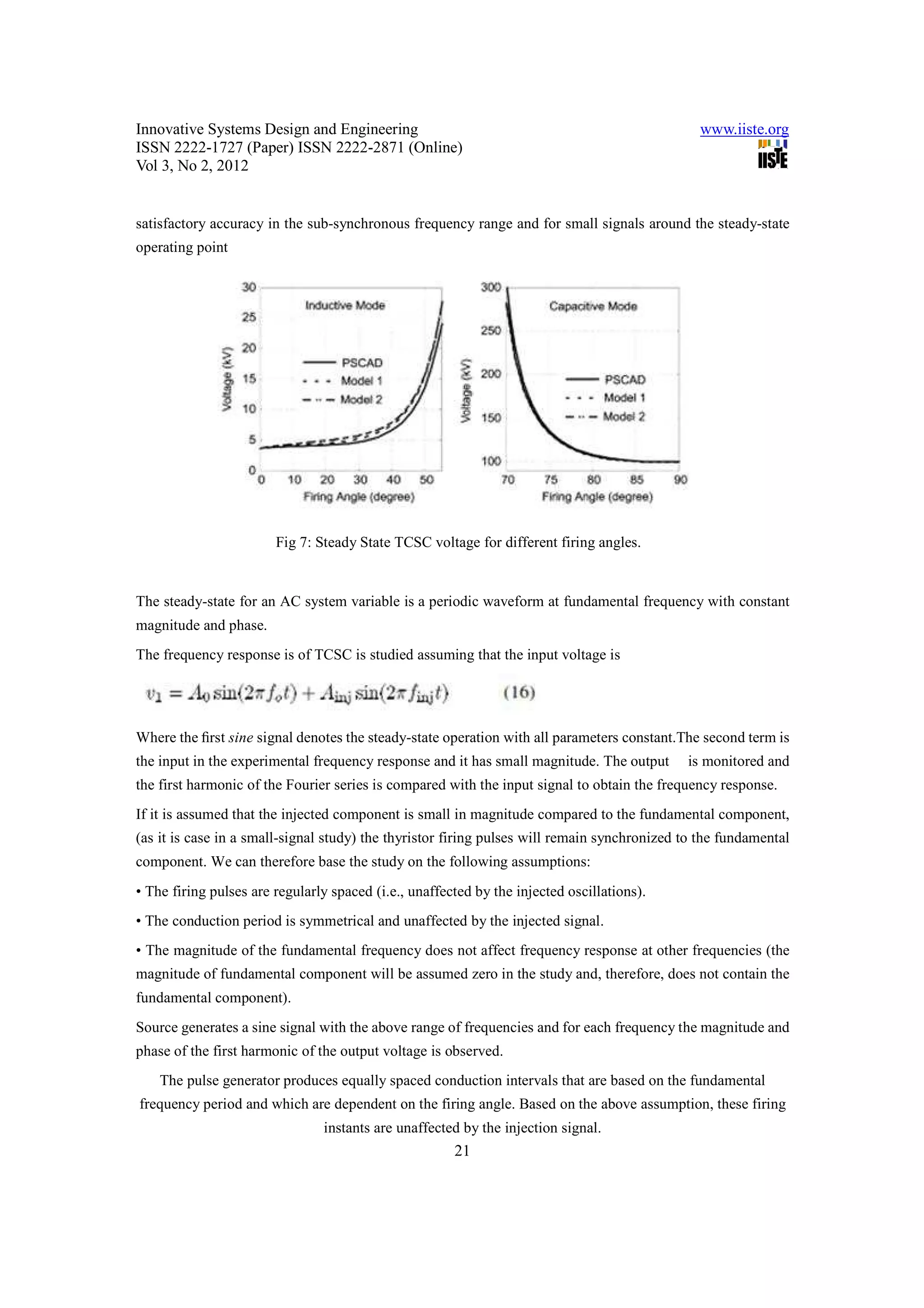 Power flow control limiting short circuit current using tcsc | PDF