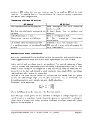 Power flow solution | PDF