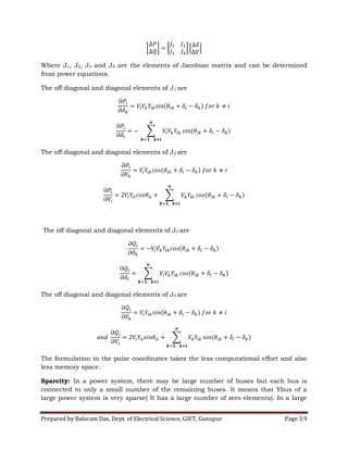 Power flow solution | PDF