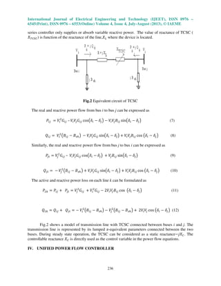 Power flow solution with flexible ac transmission system devices | PDF