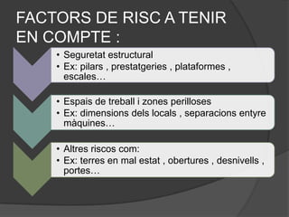 Factors de risc estructural | PPTX