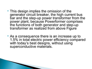 Powerformer ppt presented by b.yedukondalachari | PPT
