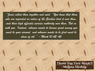 Powerful leaders-are-servant by bo sanchez | PPTX