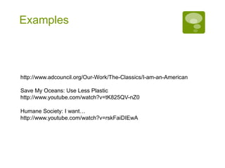 Powerful PSAs pptx | PPT