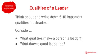 Powerful-Youth-Leadership-101.pdf | Undergraduate Education | College ...