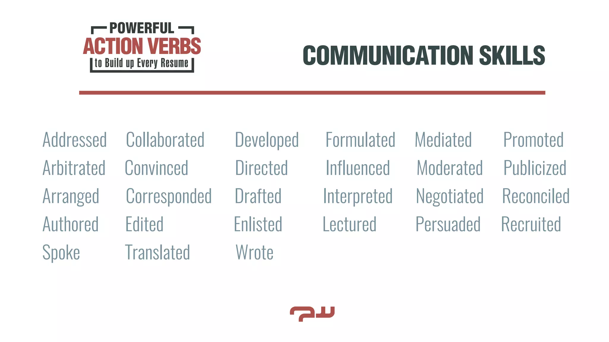 Powerful Action Verbs to Build Up Every Resume | PDF