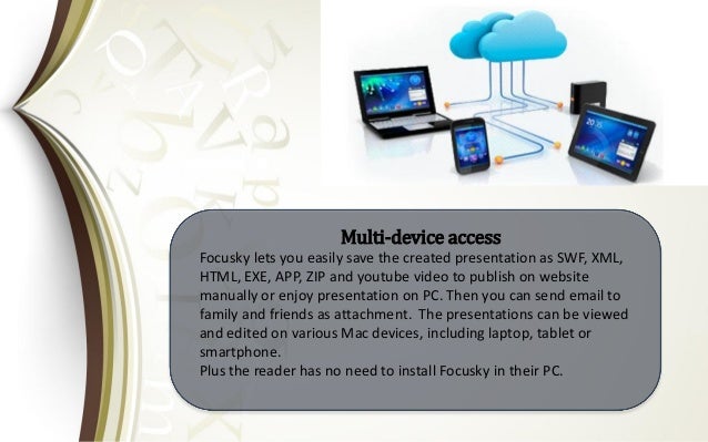 Powerful multi device presentation software - focusky