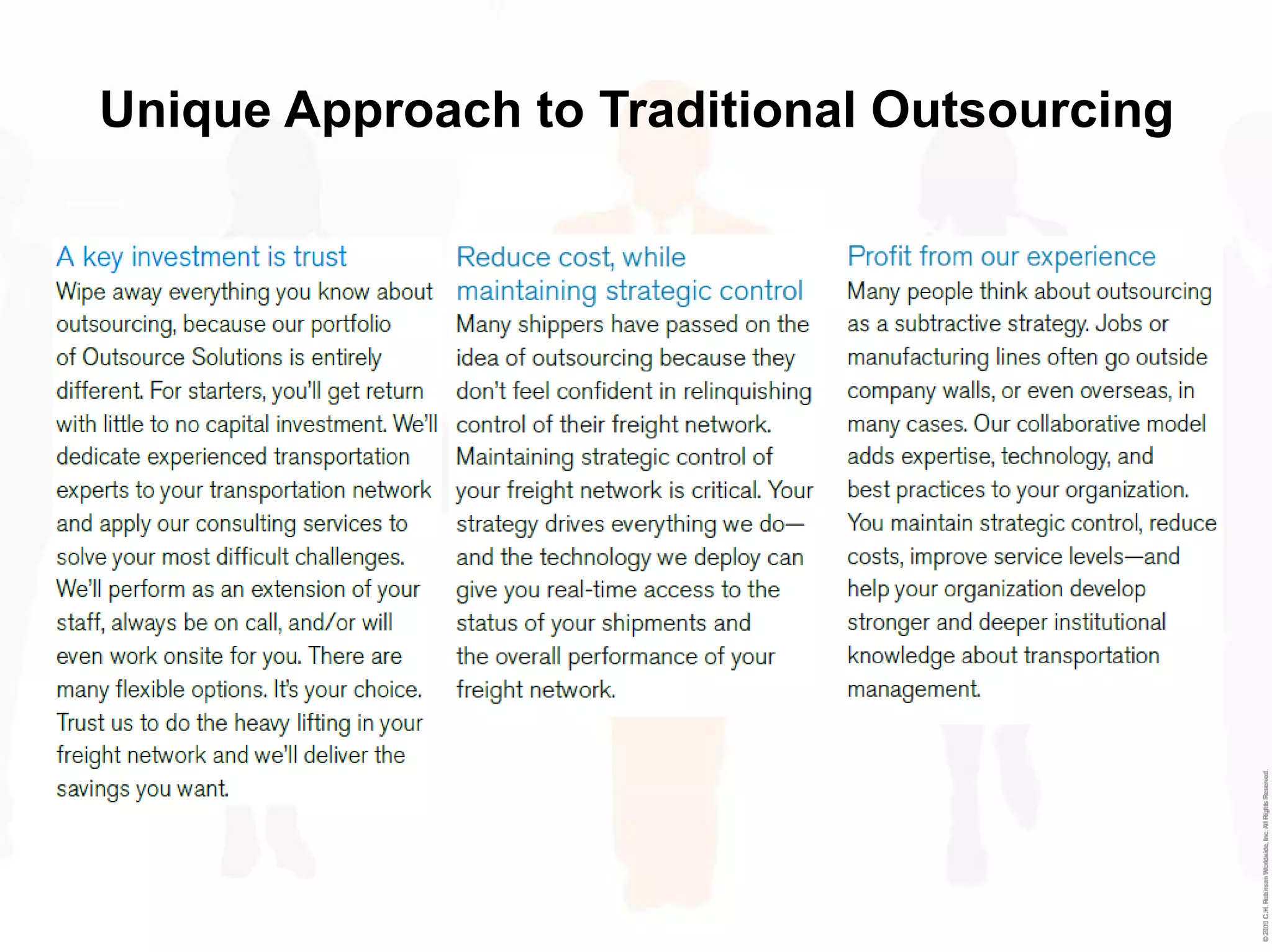 Outsource Solutions Overview | PPT