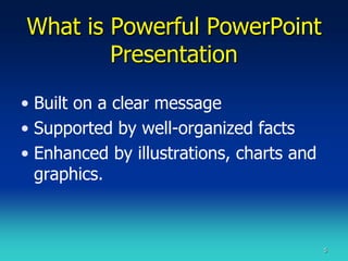 Powerful powerpoint presentation | PPSX