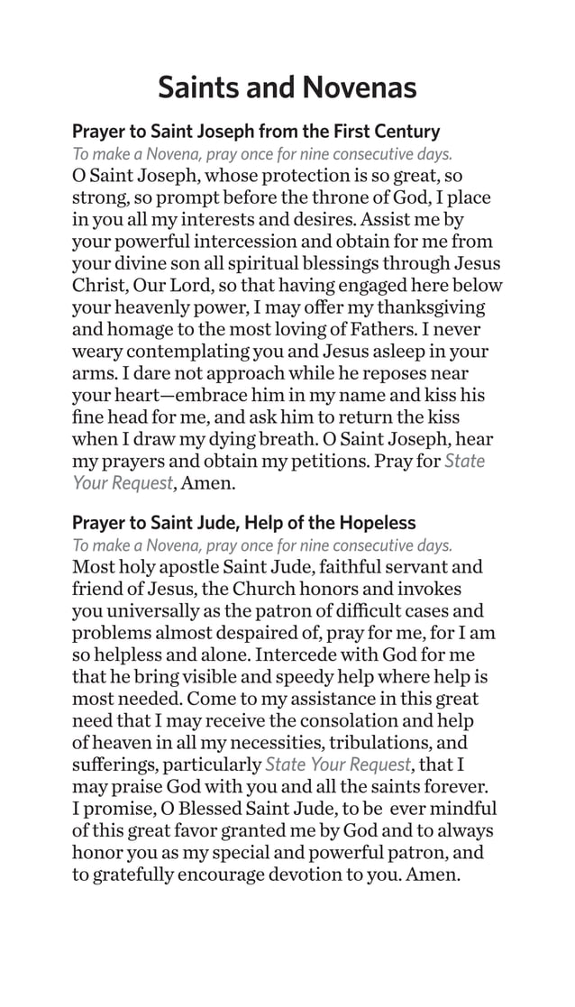 Powerful prayers every catholic should know | PDF