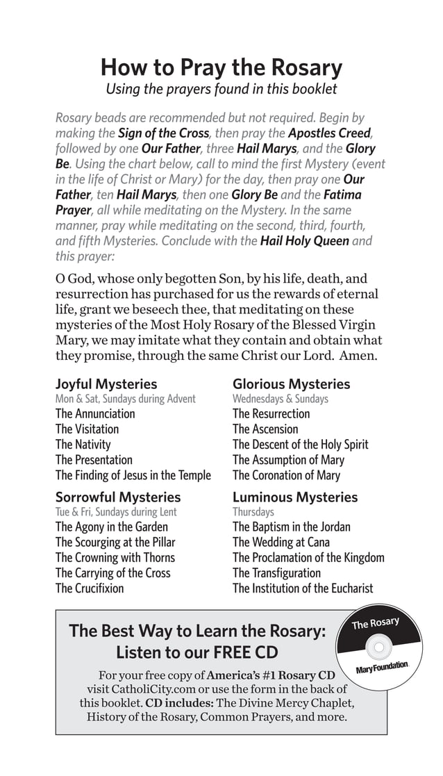 Powerful prayers every catholic should know | PDF