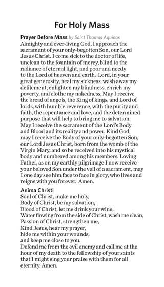 Powerful prayers every catholic should know | PDF