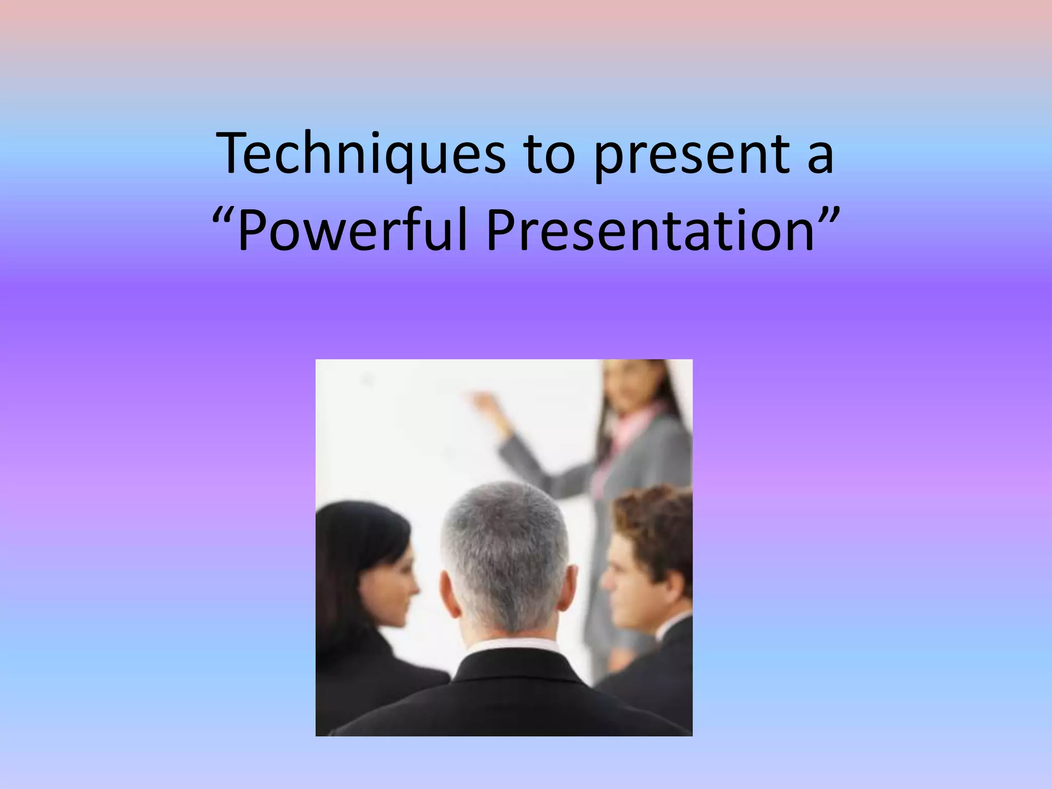 Powerful presentation | PPTX
