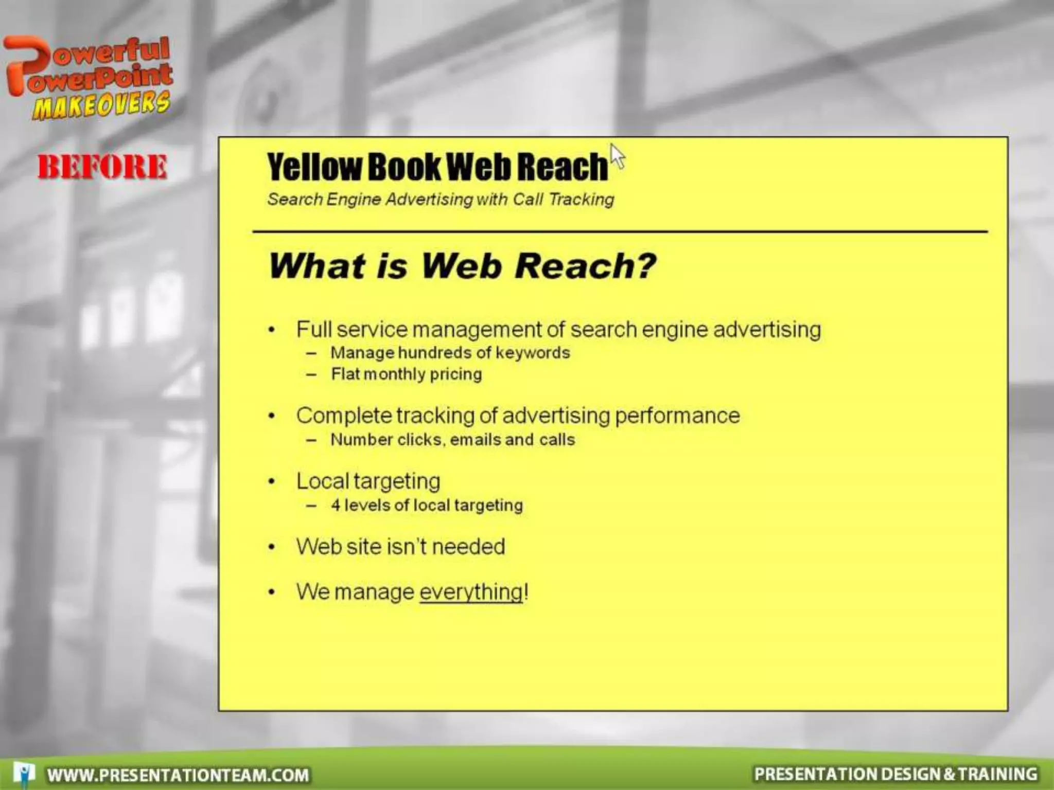 Powerful PowerPoint Makeovers: PowerPoint Design & Presentation ...
