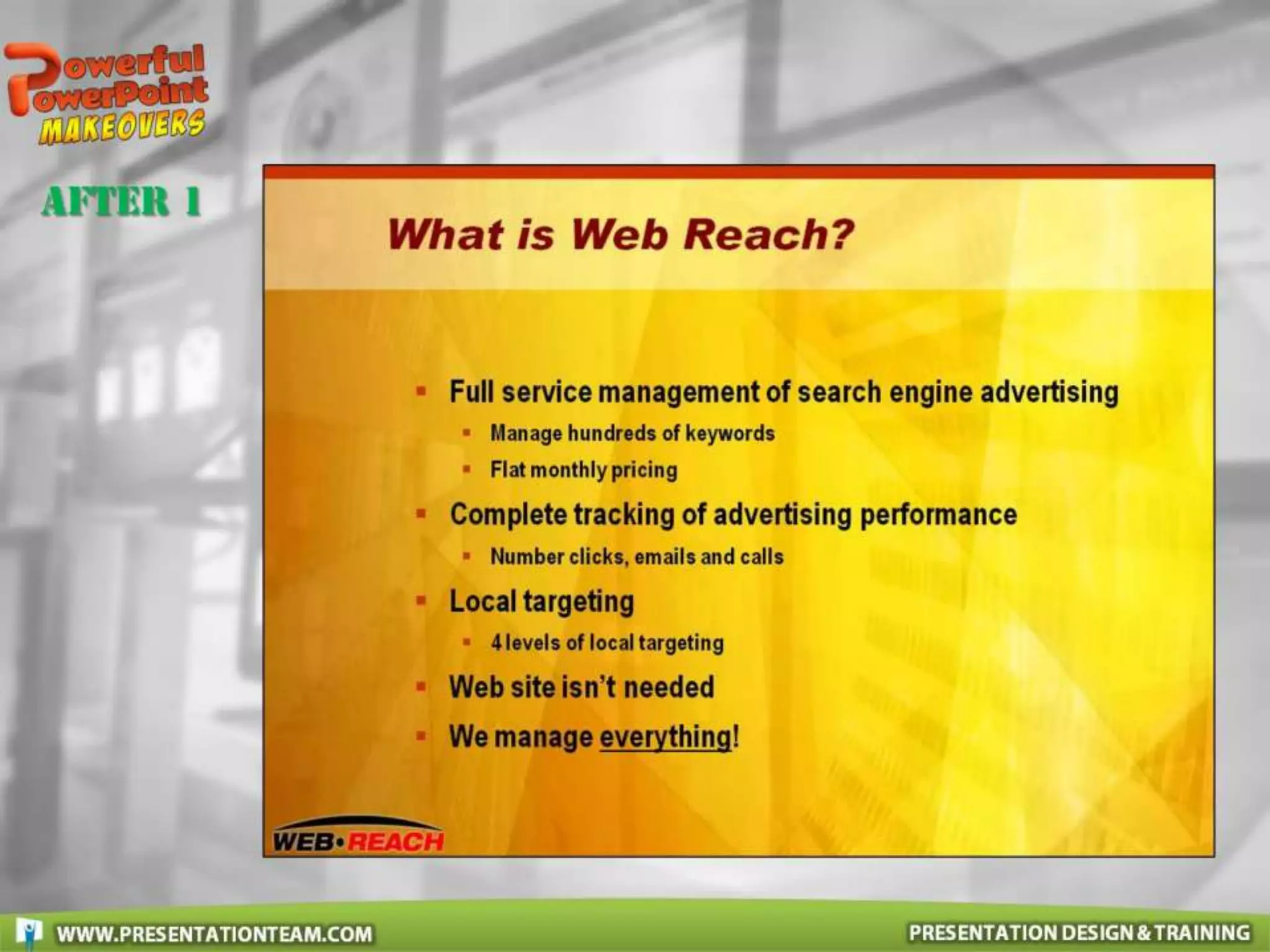 Powerful PowerPoint Makeovers: PowerPoint Design & Presentation ...