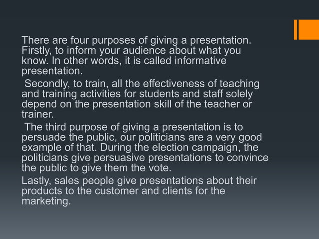 Powerful Presentation Skill Ppt