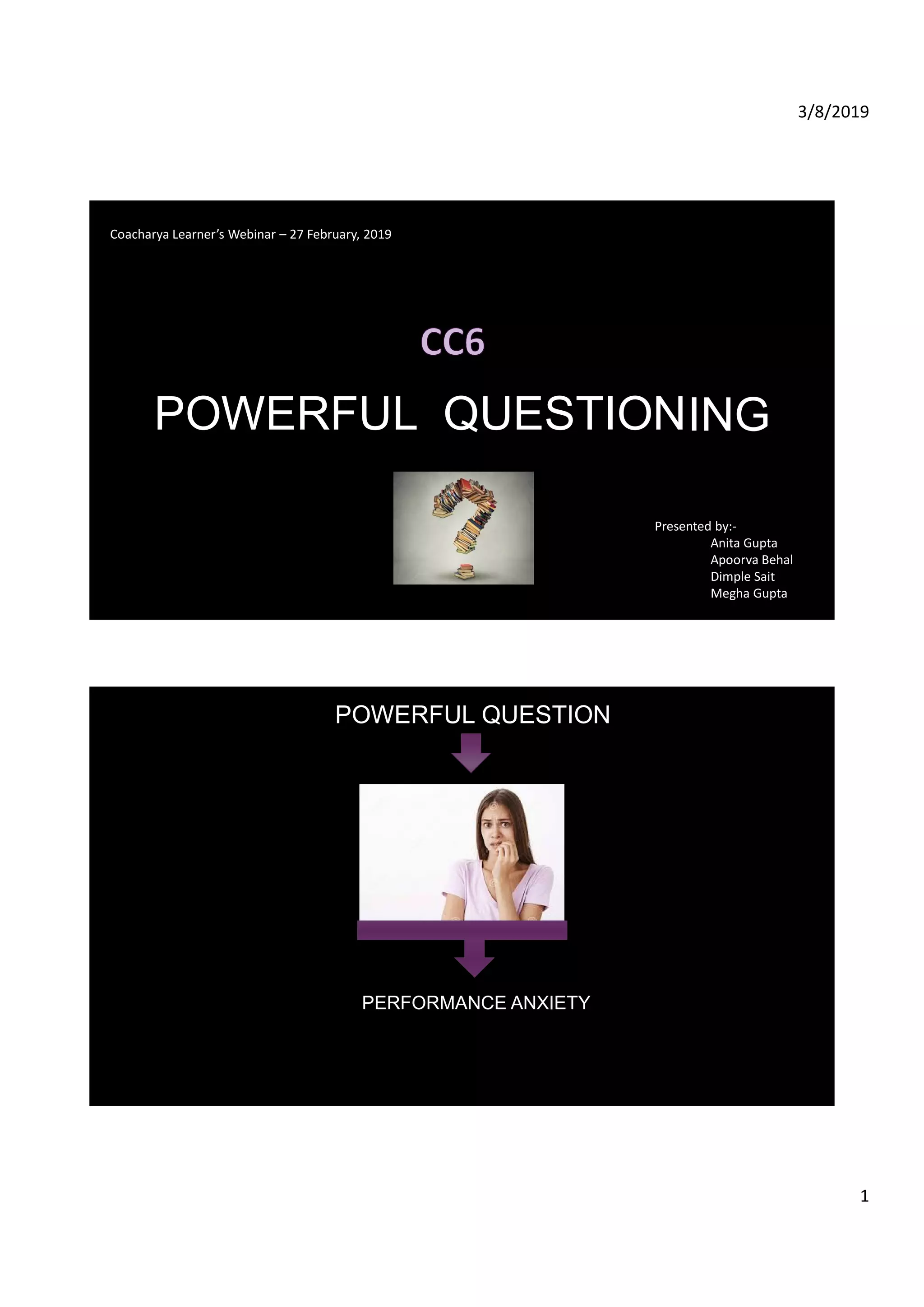 Powerful Questioning | PDF