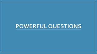 Powerful questions | PDF