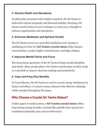 Powerful Sri Yantra Crystal Statue for Energy Balance.docx