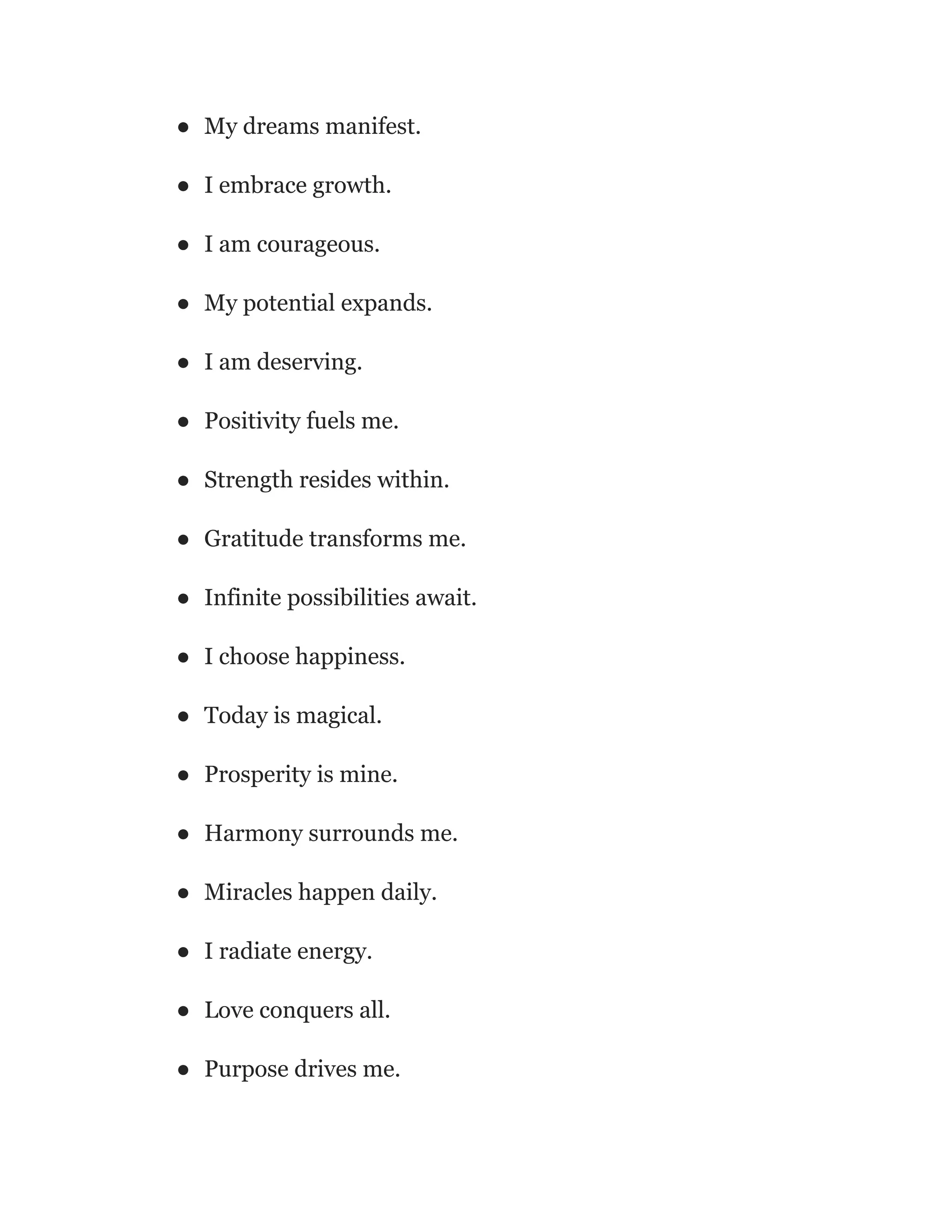 Powerful Three-Word Affirmations For Success.pdf