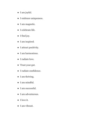Powerful Three-Word Affirmations For Success.pdf