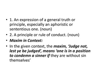 Powerful vocabulary | PPTX